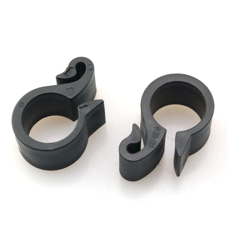 JCBIZ 20PCS 20mm Tube Clip Plastic Tubing Clamp Irrigation Tubing Clips ...