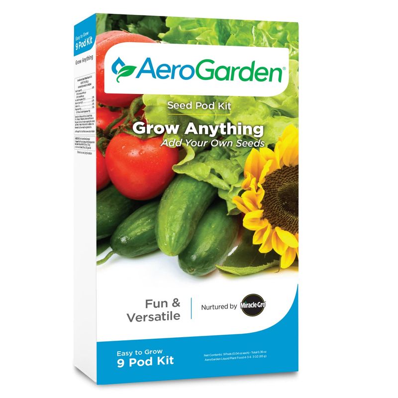 AeroGarden Grow Anything Seed Pod Kit for AeroGarden Hydroponic Indoor ...