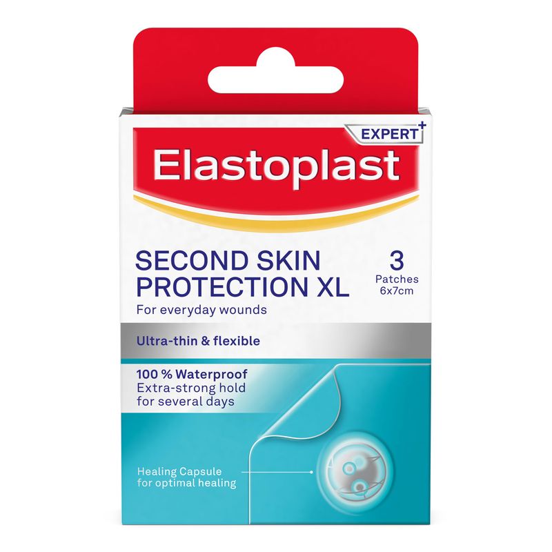 Elastoplast Second Skin Protection Faster Healing XL Dressings (3 ...