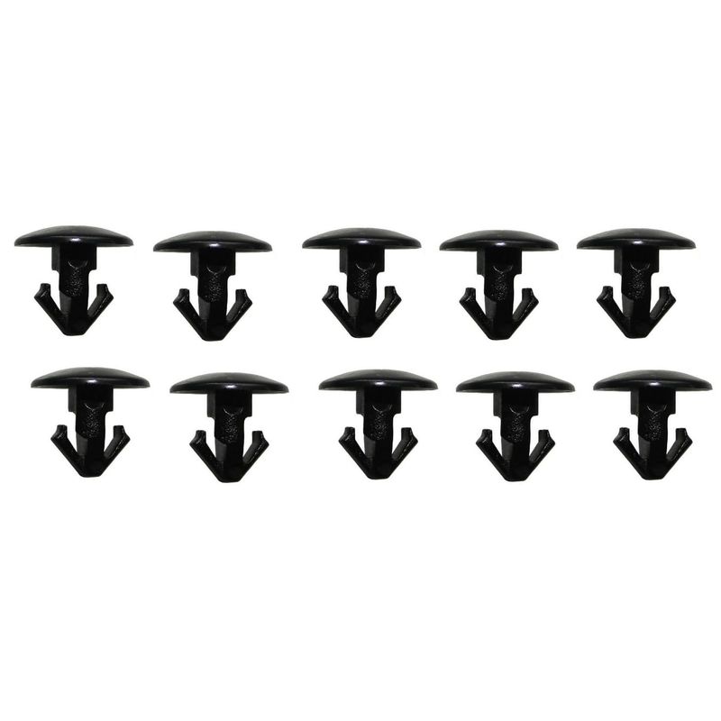 Generic 10X Black Door Card Trim Panel Moulding Clips / Door Retainer ...