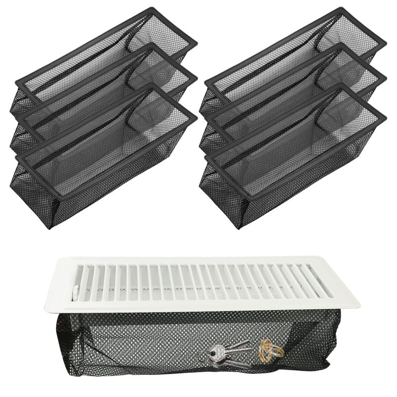 Floor Register Trap, Air Vent Filter Mesh Catcher, Vent Screen Net ...