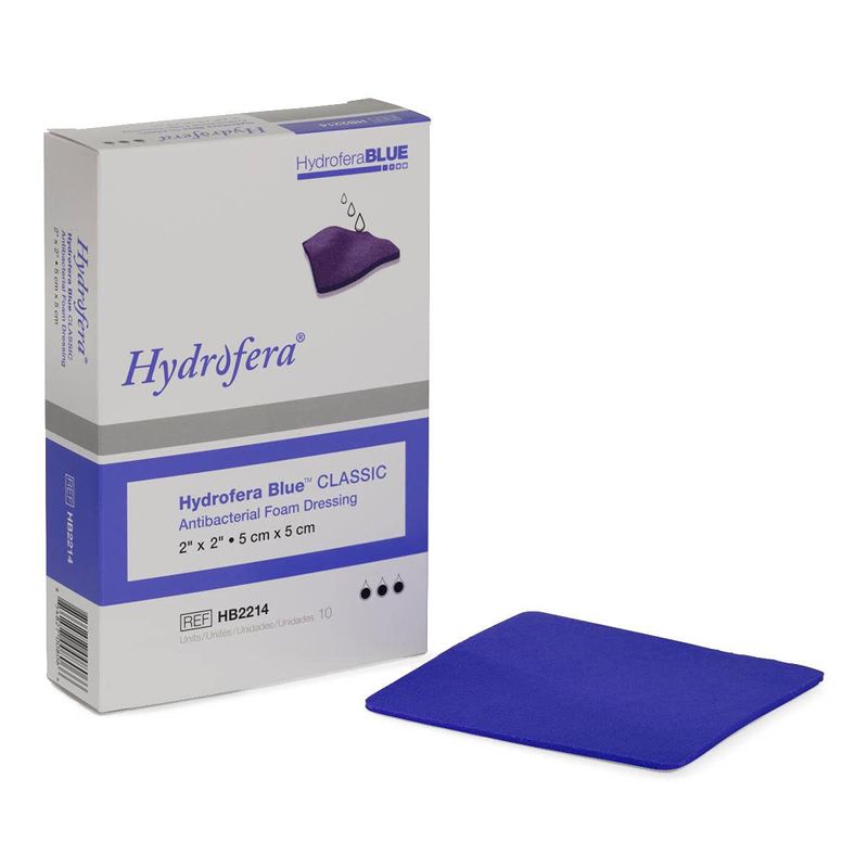 Hydrofera Blue Wound Dressing (2""x2"") (Box of 10) - Online ...