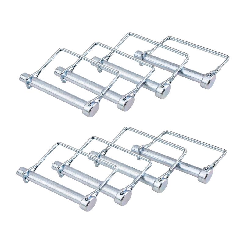 Truleego 8 Pack Trailer Coupler Pin 3/8x4in Towing Hitch Pin Heavy Duty ...