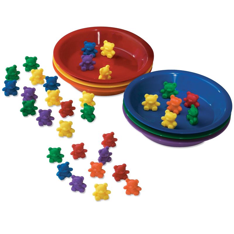 Learning Resources Baby Bear Sorting Set, Counting and Sorting Toys ...