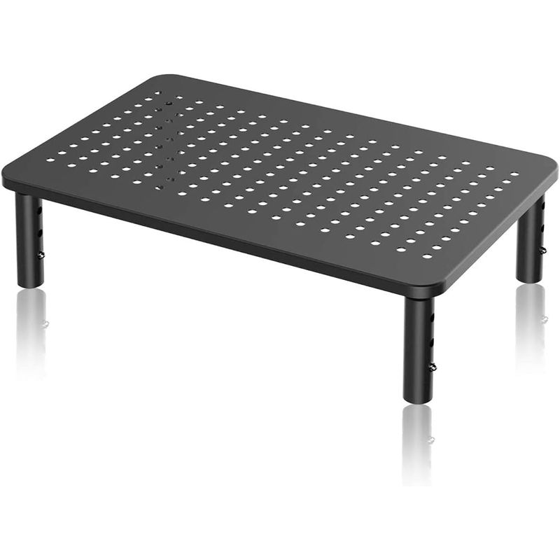 suptek Computer Monitor Stand Riser, Metal for Laptop, Printer ...