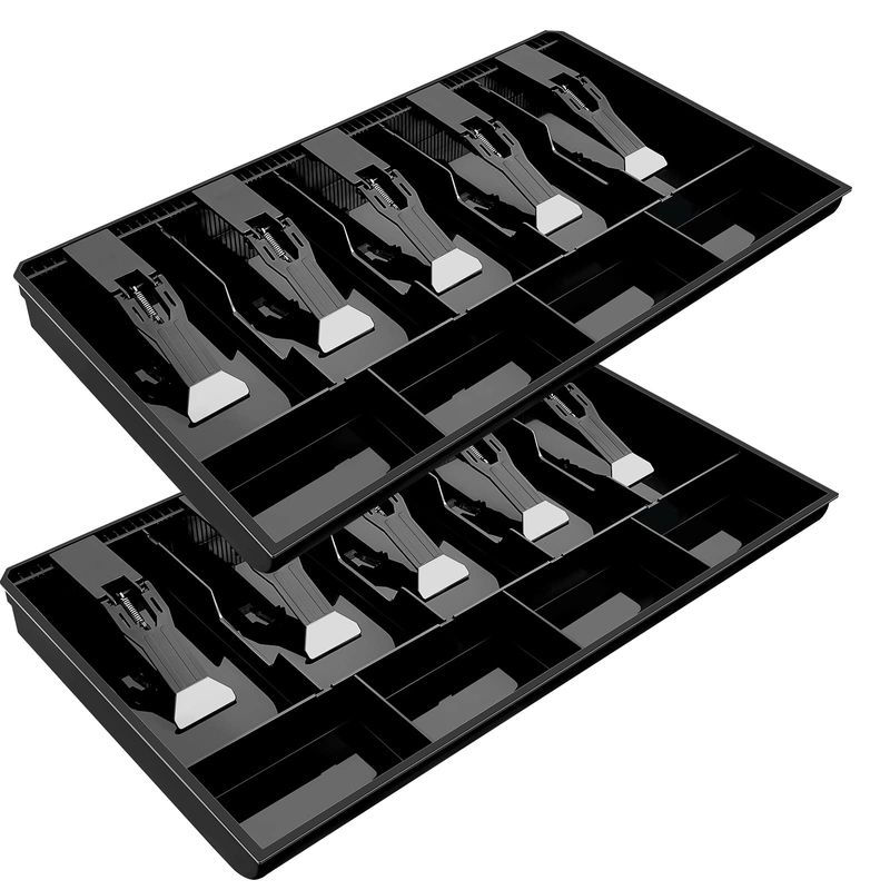Hoteam 2 Pcs Cash Drawer Cash Drawer Tray Cash Tray Money Tray Cash ...