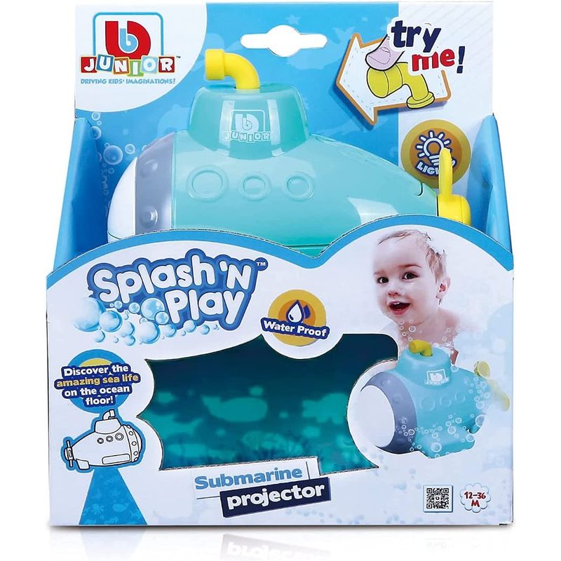 Bburago B16-89001 BB JUNIOR SPLASH N PLAY SUBMARINE PROJECTOR Preschool ...