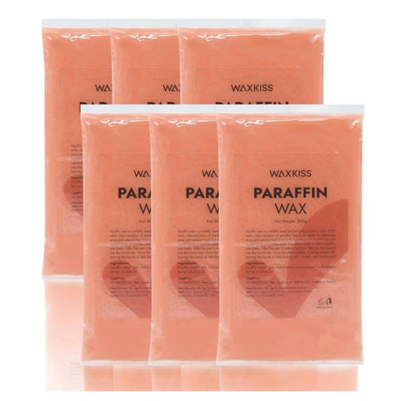 6 pack Paraffin Wax Refill of Peach scent, Paraffin Wax Bath for ...