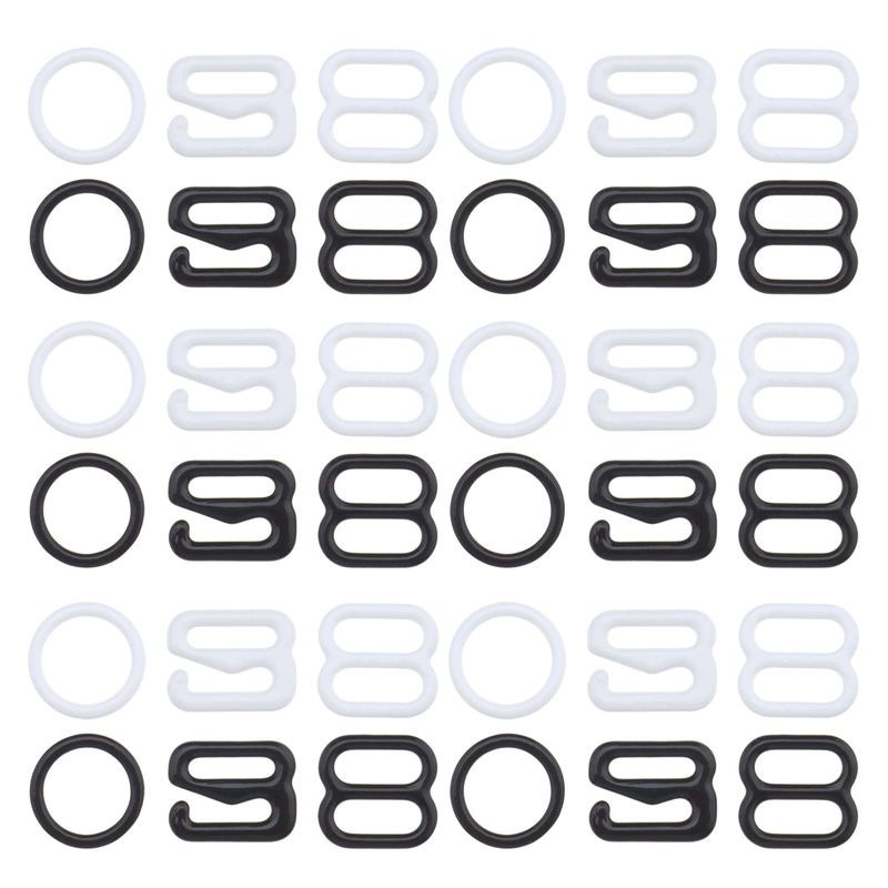 YINETTECH Pack of 120 Swimsuit Bra Hook Closure Bra Straps Adjustable ...