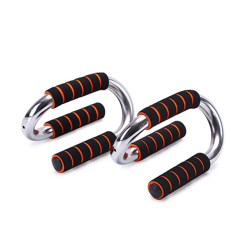 FOCUHUNTER Iron Core Athletics Push Up Bars, Strong Steel Push Up ...
