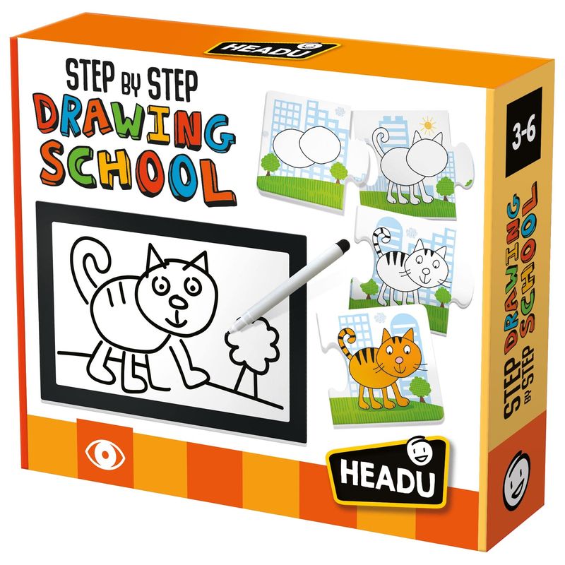 Headu Step by Step Drawing School, Educational Toys for Boys and Girls ...
