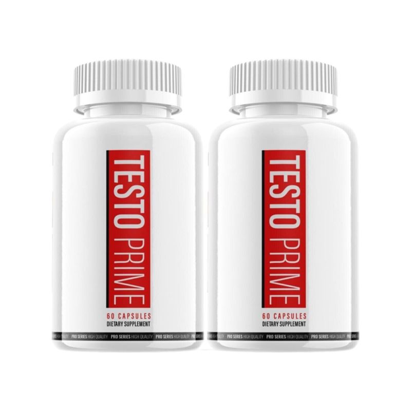 2-Pack Testoprime Capsules Extra Strength Formula Supplement Testo ...