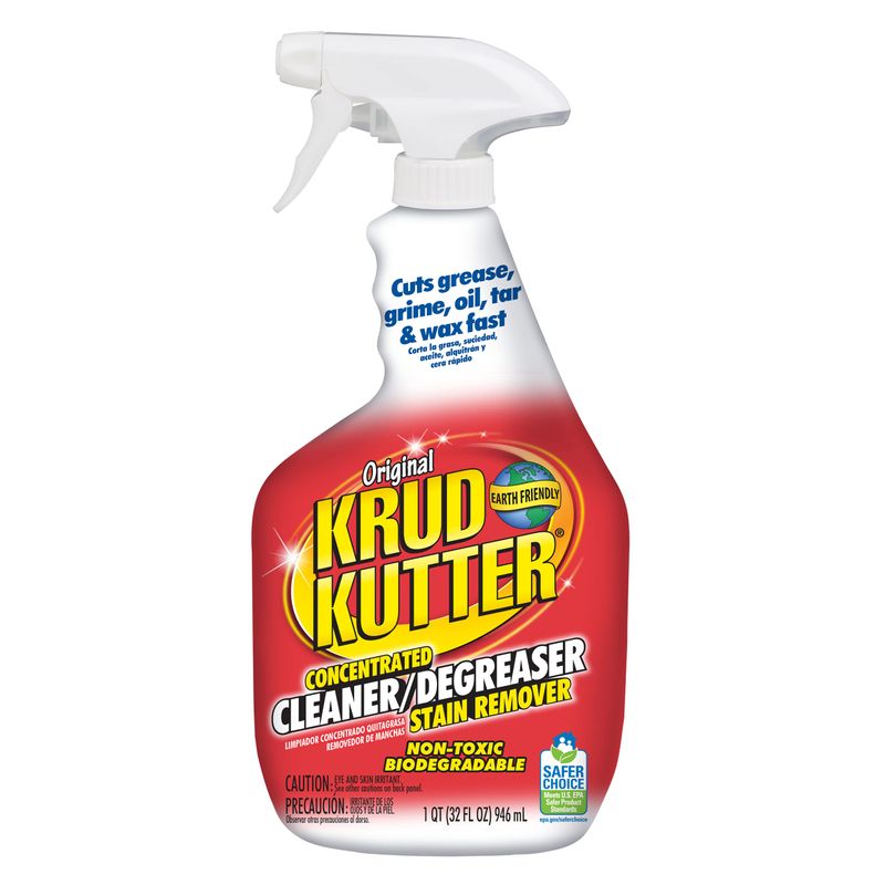KRUD KUTTER KK326 KK32 Original Cleaner Degreaser, 32 Fl Oz (Pack of 1), Clear - EveryMarket