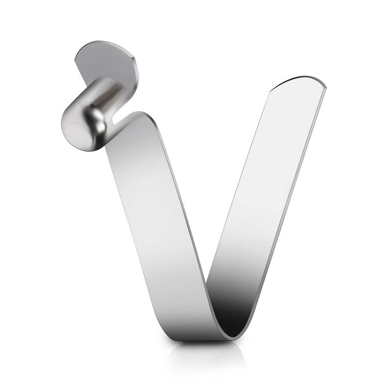 AuRiver 25 PCS Tent Pole Clips Stainless Steel Kayak Paddle Spring Snap ...