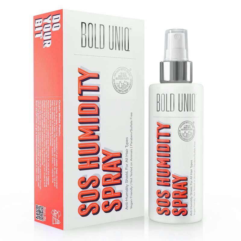 BOLD UNIQ Anti-Humidity Spray - Leave-in Product - Heat Activated Treatment for Static Control ...