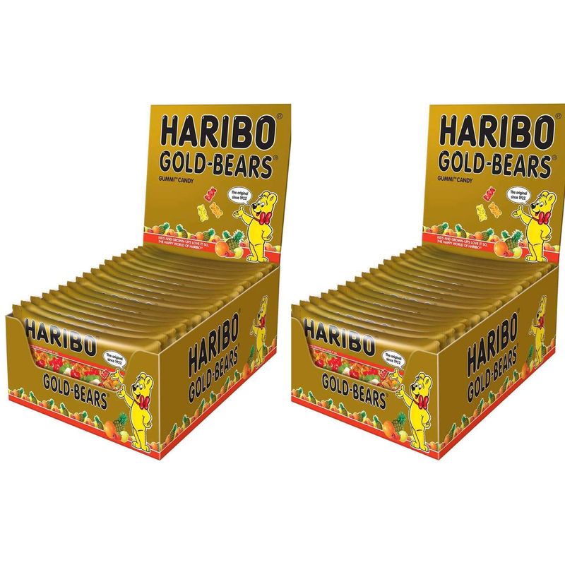 Haribo Gold Bears 2oz (2 Pack) Total 48 Packs - Online Marketplace ...
