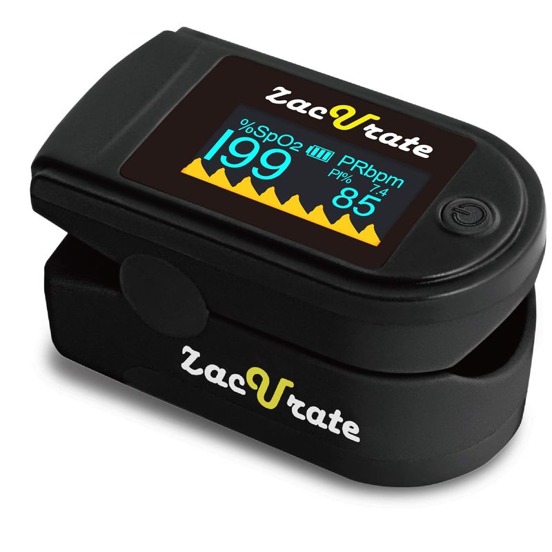 Zacurate 500C Elite Fingertip Pulse Oximeter Blood Oxygen Saturation ...