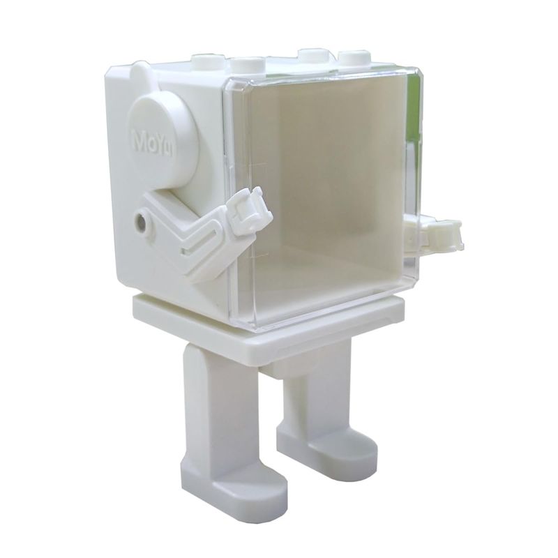 Oostifun MoYu Cube Robot Shape Display Stand White Robot fit for 4x4 ...