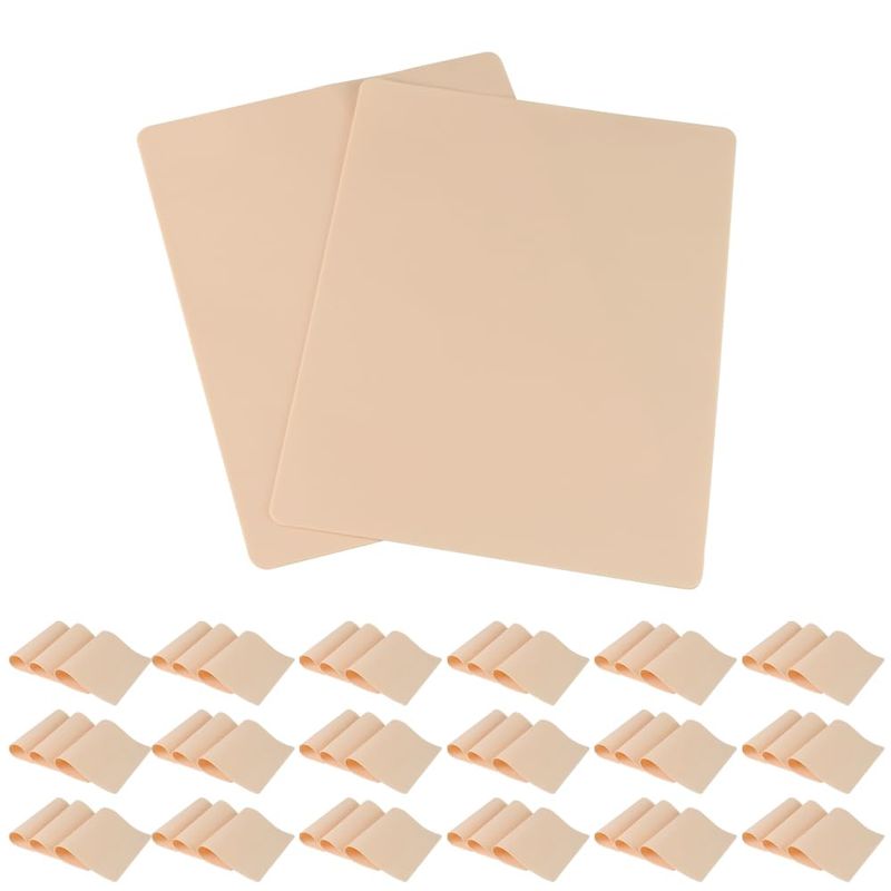 Fake Skin, Silicone Skin, Plain, Skin Color, Thick, Double Sided Usable ...