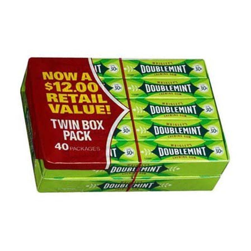 Wrigley Doublemint 5 Stick Gum (40 packs) - Online Marketplace ...