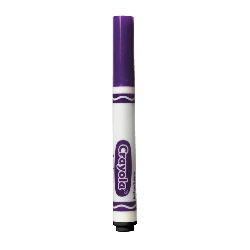 Crayola Broad Line Markers - Violet (12ct), Markers for Kids, Bulk ...