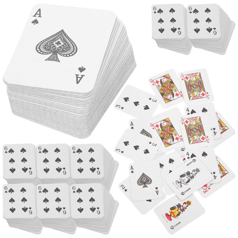 Gadpiparty Playing Cards Small 10 Sets Mini Poker Cards Playing Cards ...