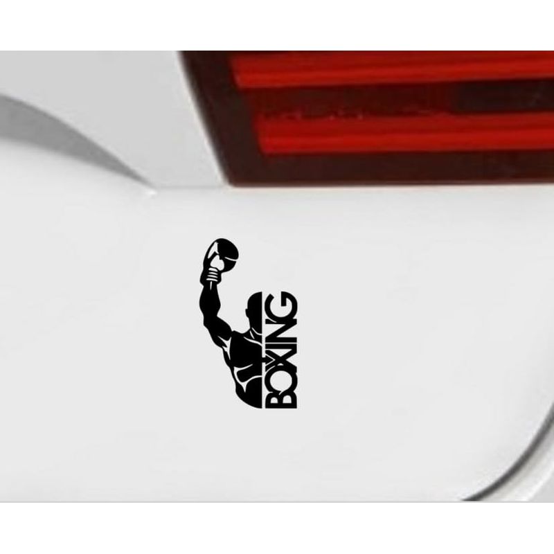 Boxing Gloves Combat Decal for Truck, Funny, Tumbler, Window, Helmet ...