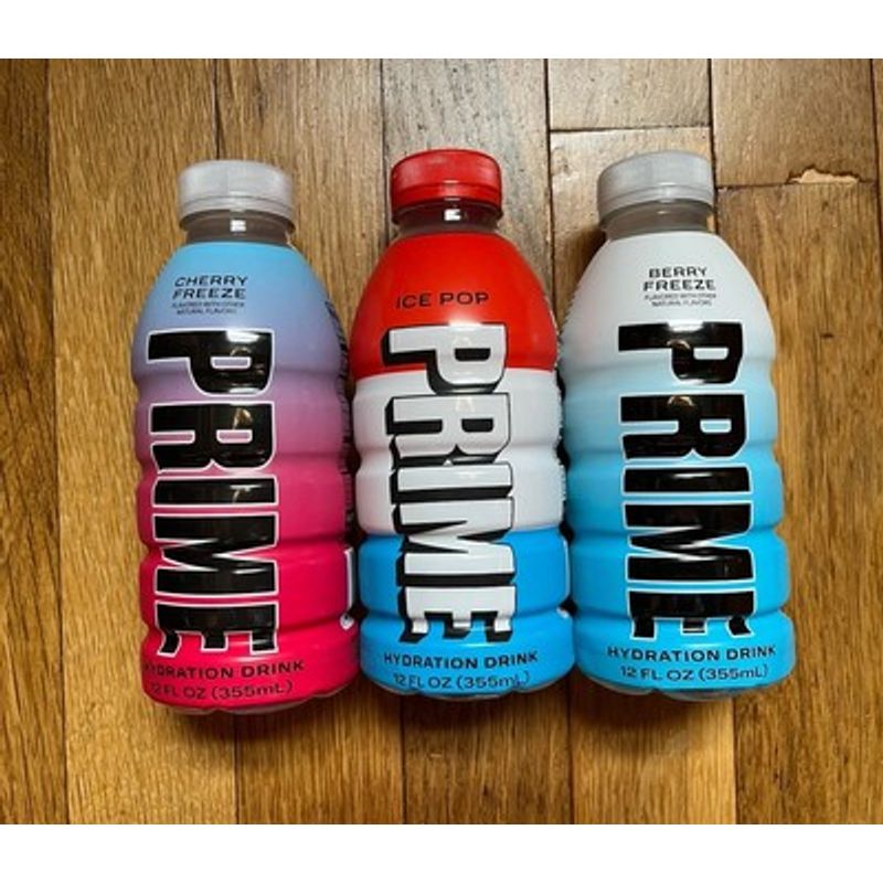 12oz PRIME Hydration Bundle | Cherry Freeze, Ice Pop, Berry Freeze ...