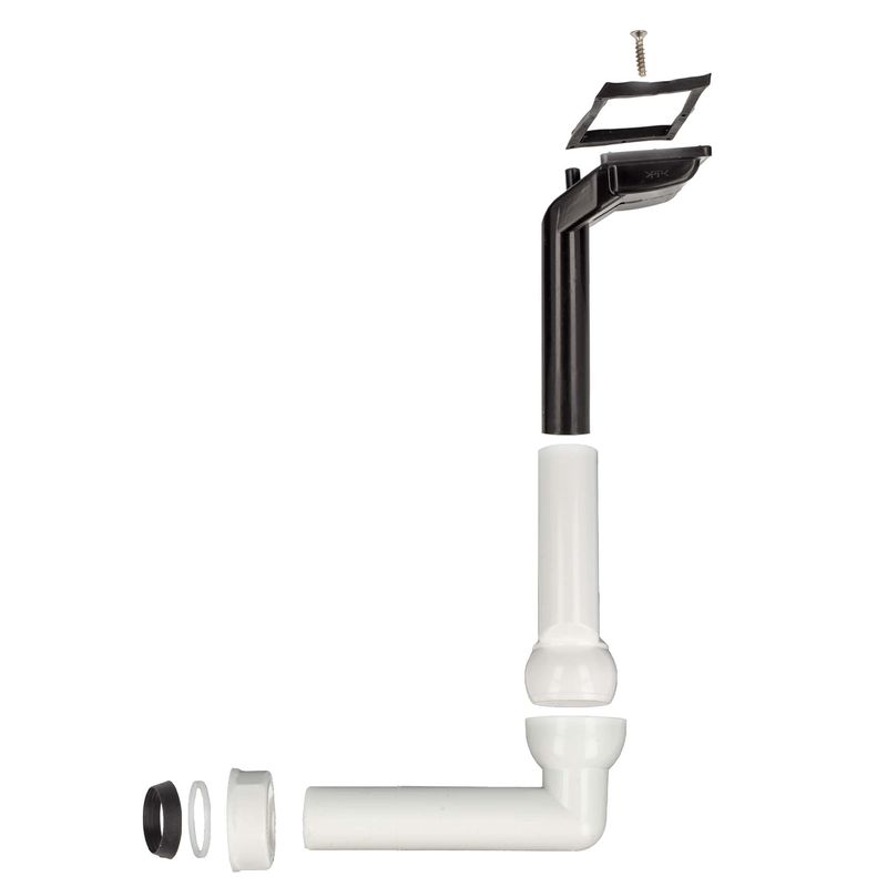 tecuro Sink Overflow Kit, Plastic, for Drainer (Top Drainage ...