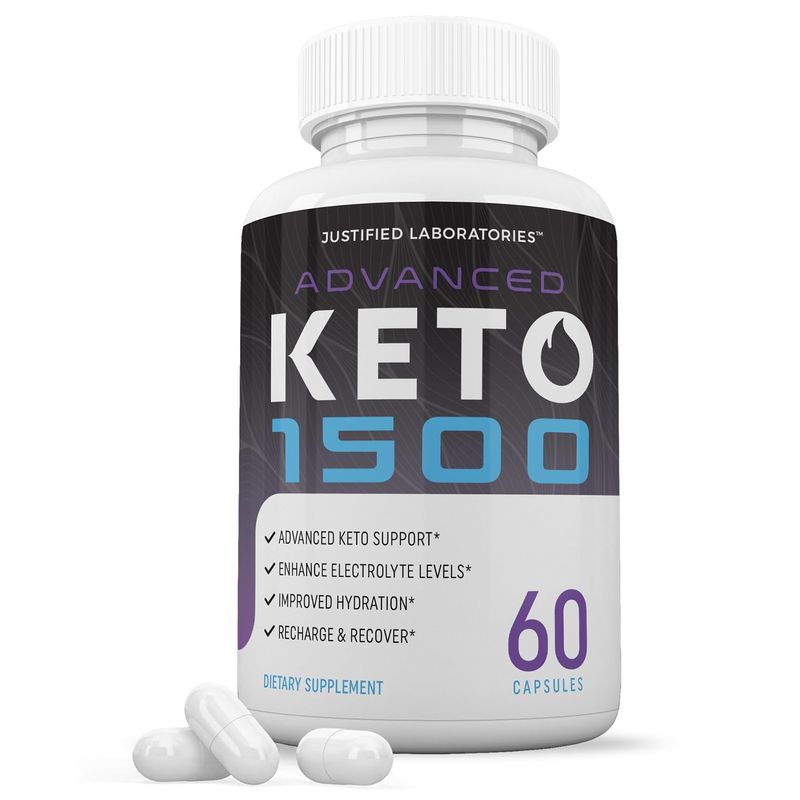 Advanced Keto 1500 Keto Pills 1275MG New & Improved Formula Contains ...
