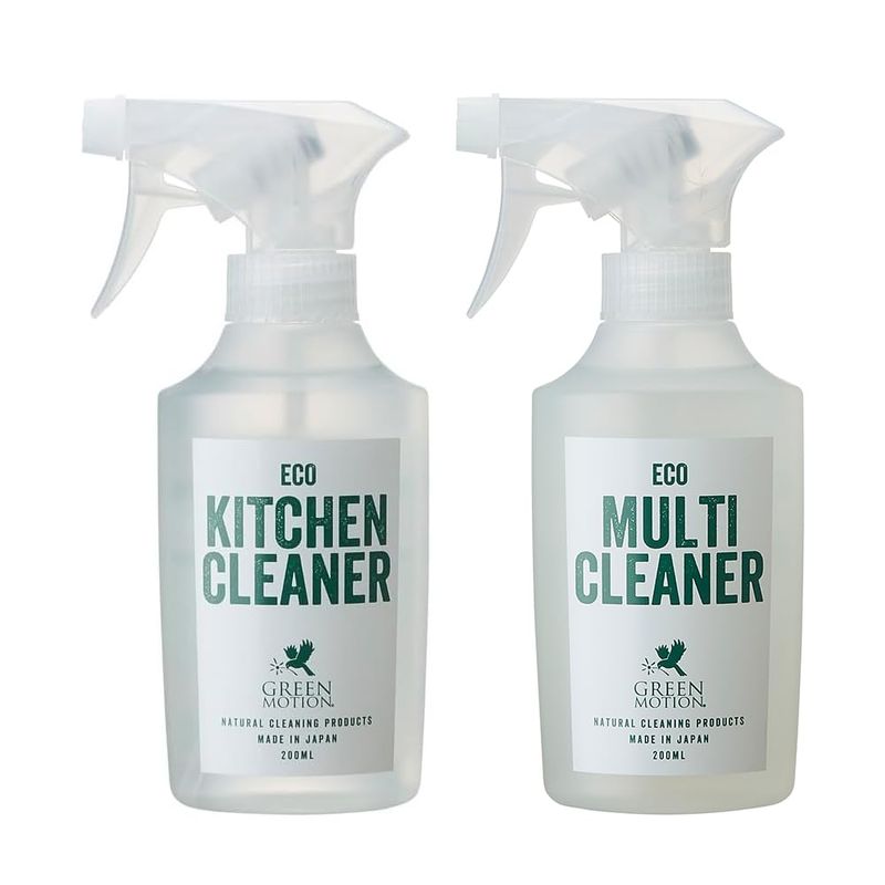Green Motion Eco Cleaner Set, Kitchen Cleaner, 6.8 fl oz (200 ml ...