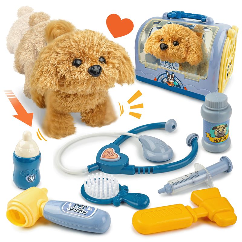 Smilesskiddo Vet Play Sets for Kids - Veterinarian kit for Kids with ...
