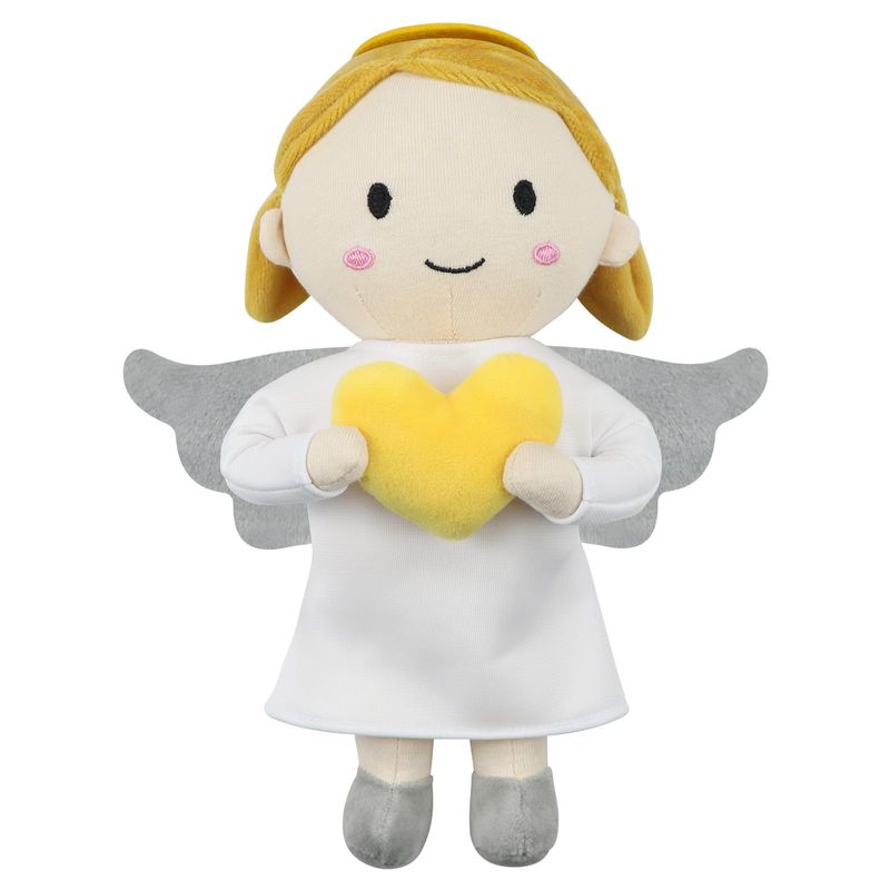 free-space Angel Plush Doll Boy/Girl Baptism Gifts Guardian Angel Doll ...