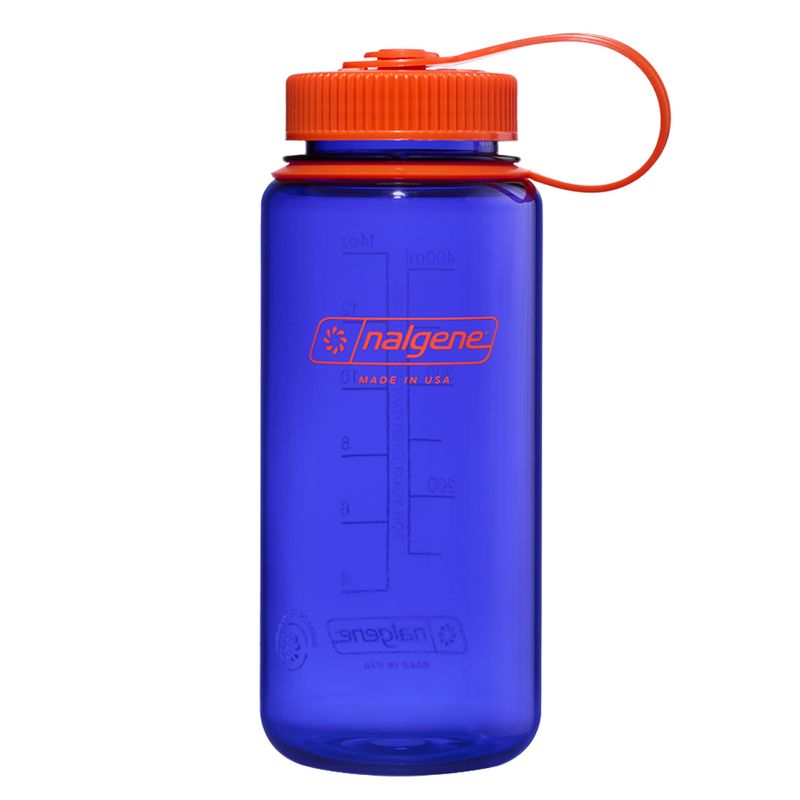 Nalgene Bottle COLOR BLOCK Wide Mouth 0.5L Tritan Renew 91613 Perwinkle ...
