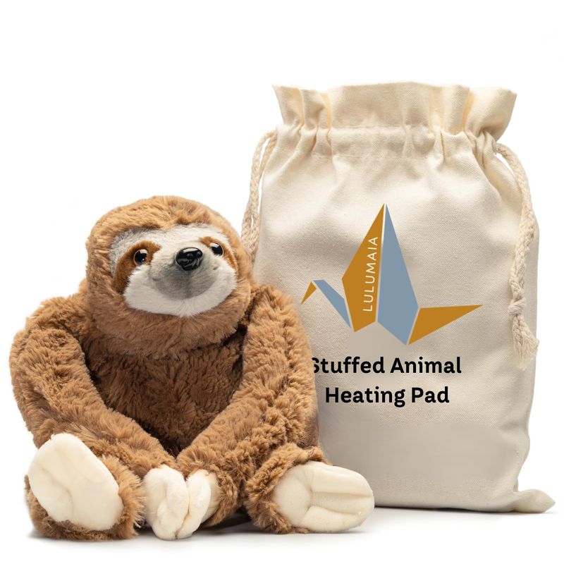 Lulumaia Heating Pad Microwavable in Sloth Stuffed Animal Heating Pads ...