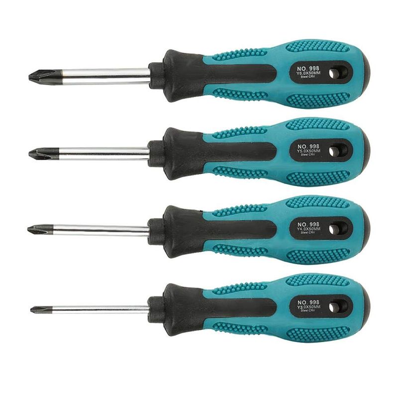4pcs Screwdriver Set, Akozon Y Screwdriver Set Y-Type Tri-Point ...