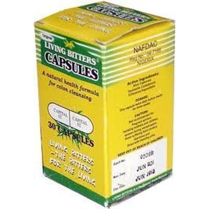 Living Bitters Capsules 30 Capsules - EveryMarket