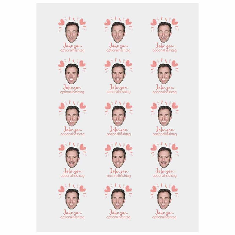 Custom The Groom Face Temporary Tattoos Adult, Personalized Fake ...