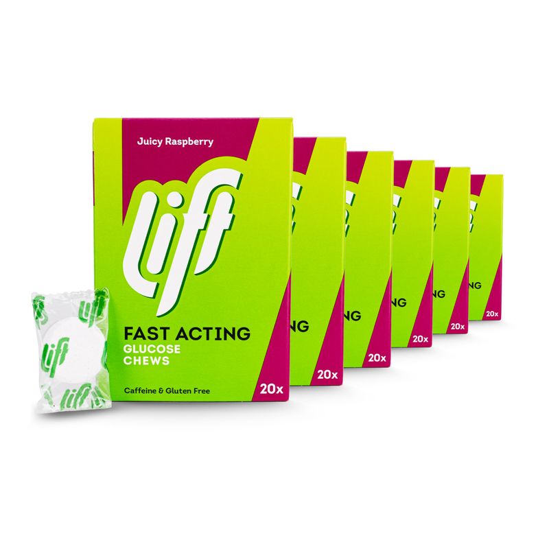 Lift | Individually Wrapped Fast-Acting Glucose Chewable Energy Tablets ...