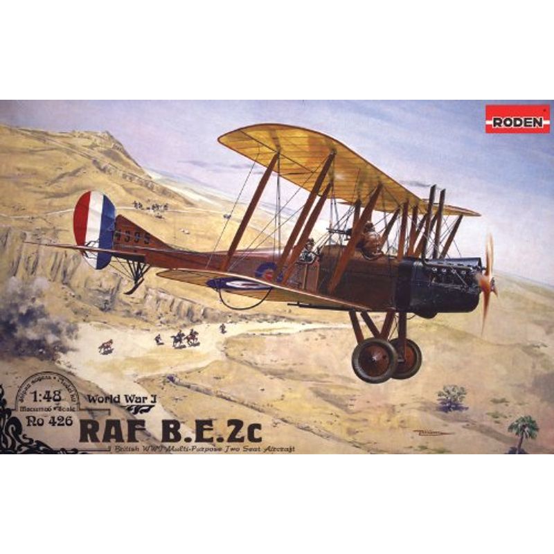 Roden Royal Air Force BE2C Airplane Model Kit - Online Marketplace ...