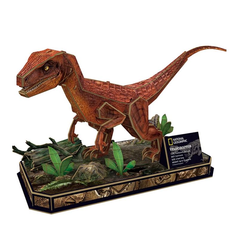 cubicfun National Geographic Dinosaur Series Paper Craft Kit Diorama ...