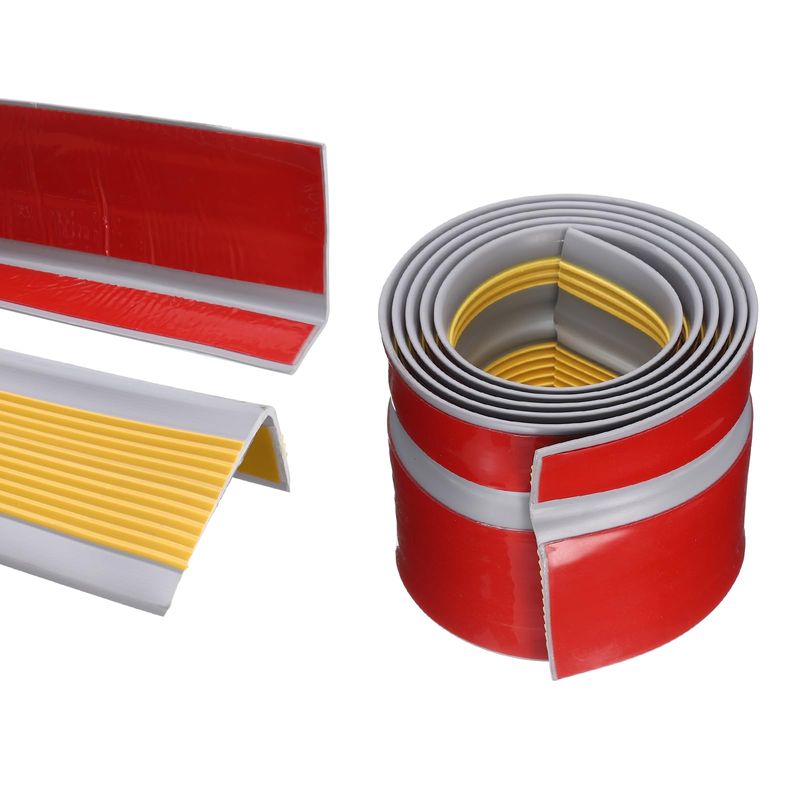 uxcell Stair Edge Protector, Anti-Slip Stair Nosing for Indoor and ...