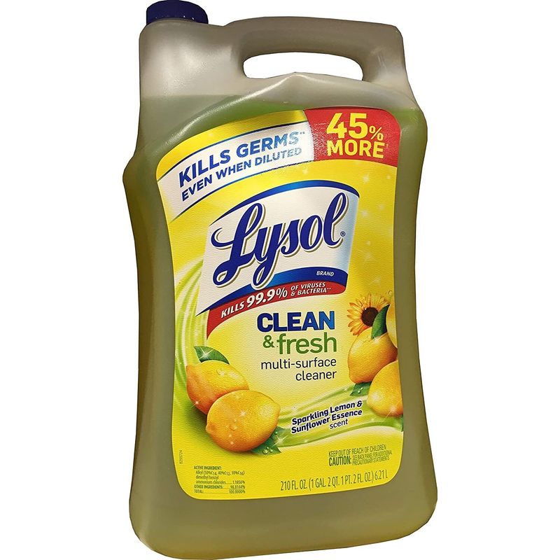 Lysol Clean & Fresh Multi Surface Cleaner (210 Fluid Ounce) - Online ...