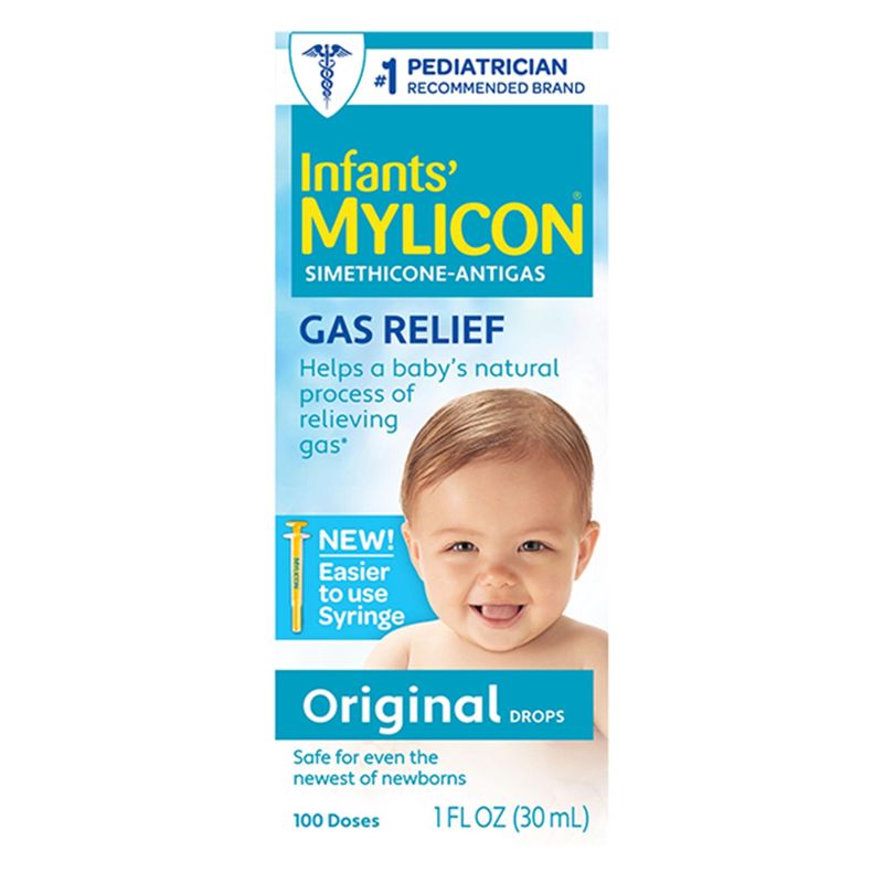 Mylicon Gas Relief Drops for Infants and Babies, Original Formula, 1 ...