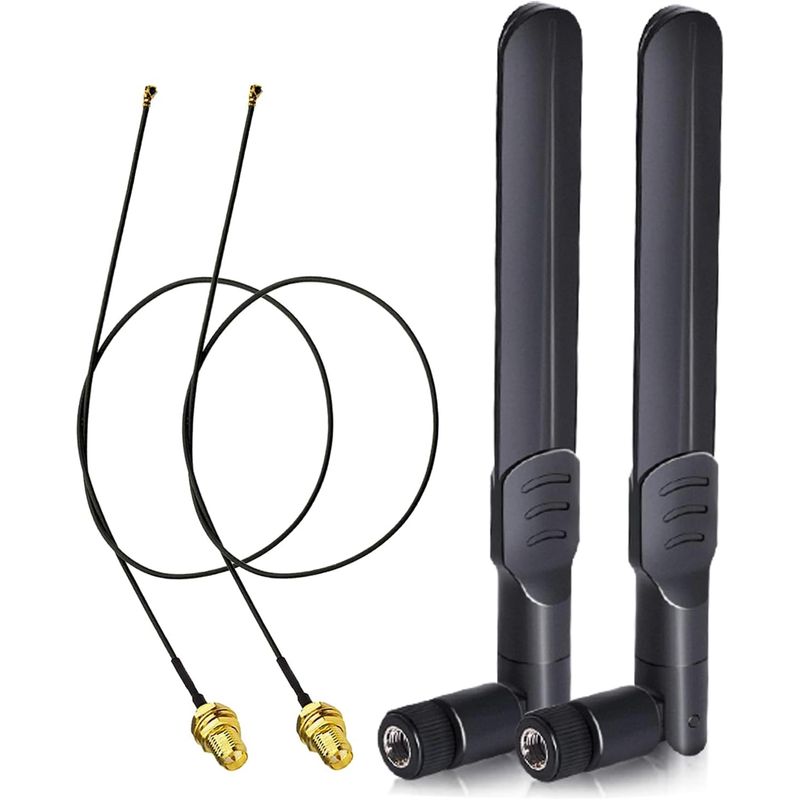 WiFi Antenna, Wireless LAN Antenna, 6dBi 2.4GHz 5GHz 5.8GHz High ...