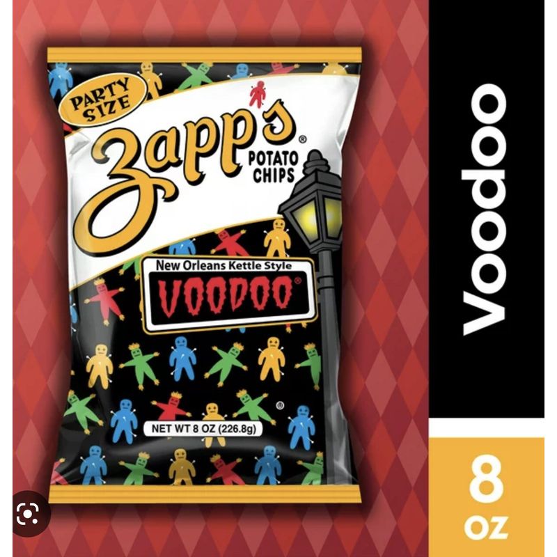 Zapps Potato Chips Voodoo Flavor 8 oz Family Size X2 - Online ...