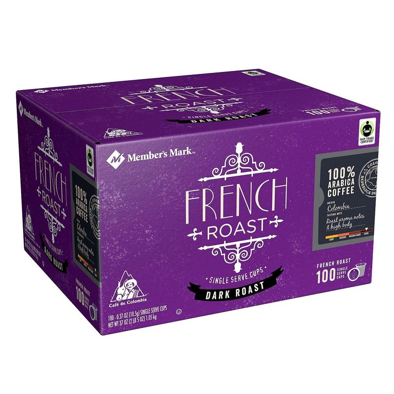 Member's Mark French Roast Coffee (100 Single-Serve Cups) - Online ...