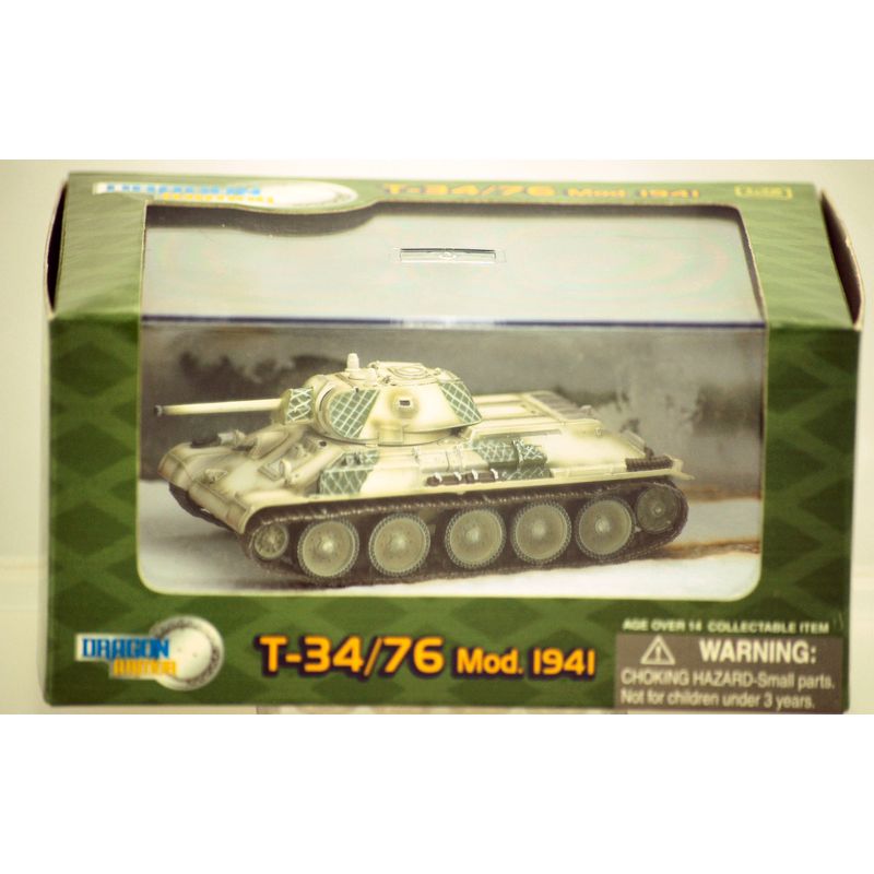DRAGON ARMOR 1/72 Scale Prefinished Fully-Detailed Model, WWII Soviet T ...