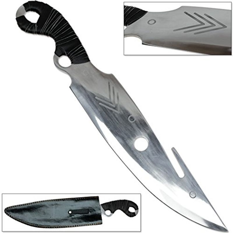 Swordsaxe Fantasy Tactical Fixed Blade Hunting Knife. Hunting Dagger ...