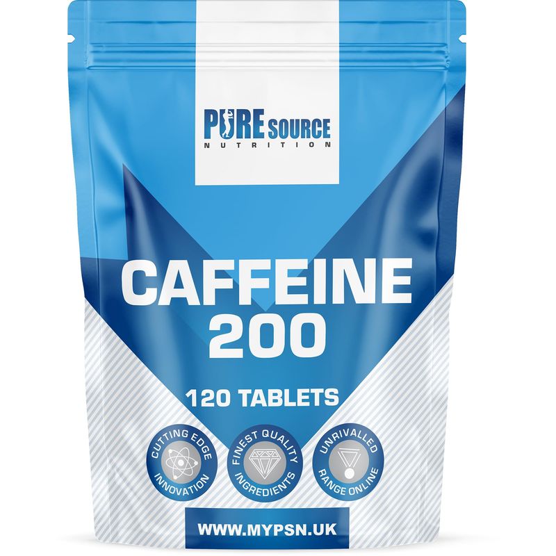 Caffeine Tablets 200mg Vegan Energy Tablet Pills Focus, Concentration ...